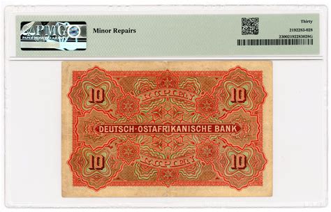 10 Rupien German East Africa Numista