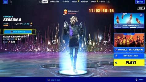 Fortnite Chapter 3 Season 4 Live Event Countdown Timer With Animation