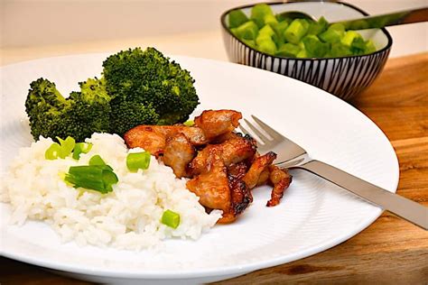 Teriyaki Kylling Med Ris Og Broccoli Madens Verden Broccoli Teriyaki