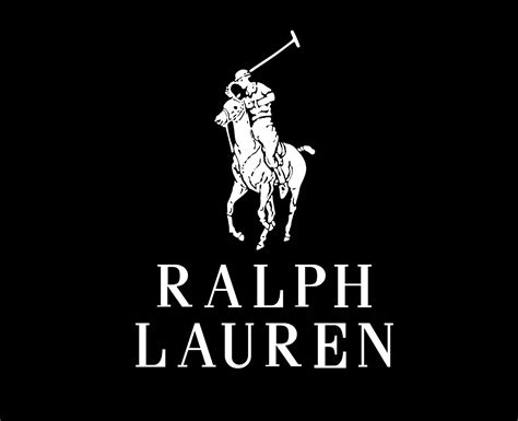 Ralph Lauren Brand Symbol With Name White Logo Clothes Design Icon