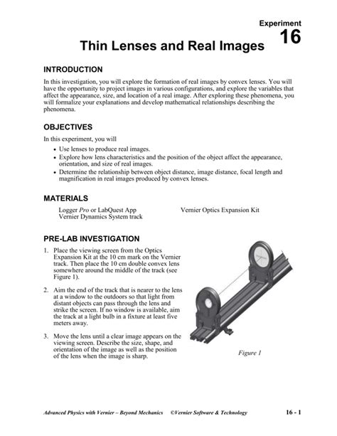 Lenses Determination Of Focal Length Off
