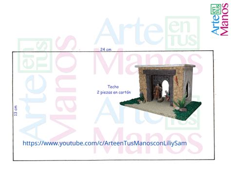 Portales Para Pesebres Belenes Tutorial Con Arte En Tus Manos Arte