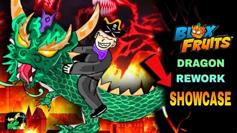 Dragon REWORK Showcase Blox Fruits YouTube