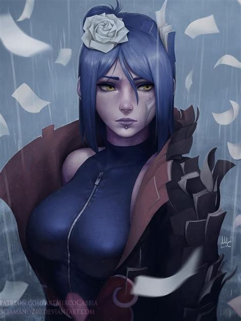 Konan Naruto Shippuden By Sciamano240 On Deviantart Konan Anime Naruto Naruto Art