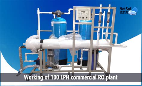 What Is The Working Of 100 LPH Commercial RO Plant