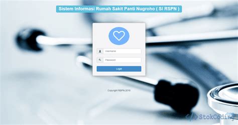 Sistem Informasi Rumah Sakit Berbasis Web PHP StokCoding