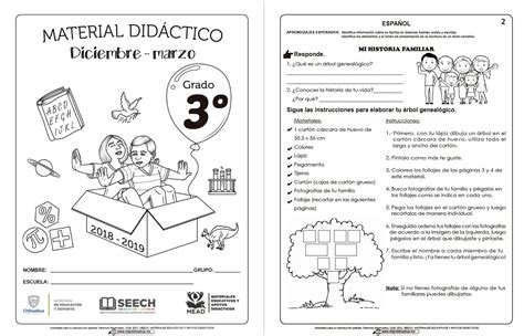 Material Did Ctico De Apoyo Para El Tercer Grado Del Ba