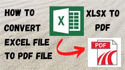 excel to pdf converter in vbscript file system object method vba excel to pdf youtube
