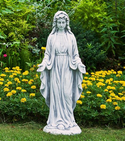 Buy TOETOL Virgin Mary Outdoor Statue Religious Blessed Mother Garden