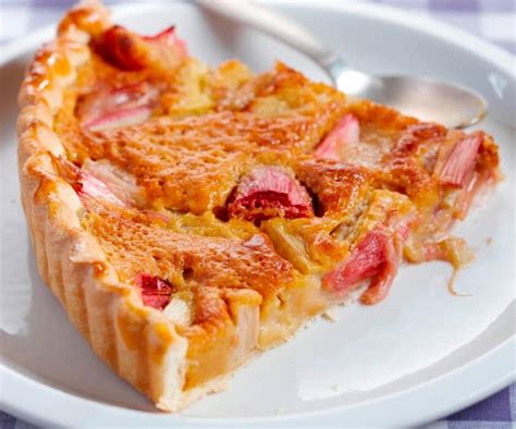 Tarte à la rhubarbe Cookidoo platform resep resmi Thermomix