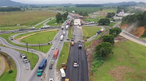 Viaduto na BR 470 em Navegantes está na reta final diz DNIT veja as