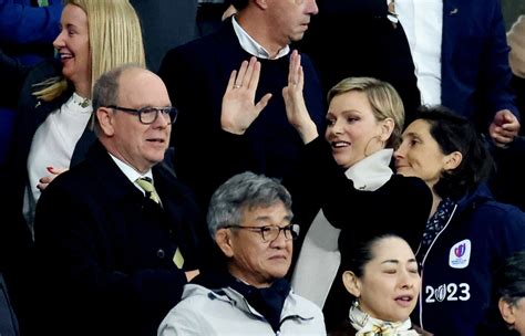 Photo Le prince Albert II de Monaco la princesse Charlène de Monaco