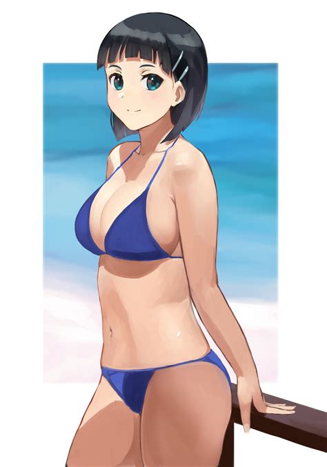 Kirigaya Suguha Sword Art Online Drawn By Kurokami Kinniku Matsuri