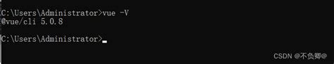 vue脚手架 vue cli 详细安装过程 安装vue cli csdn博客