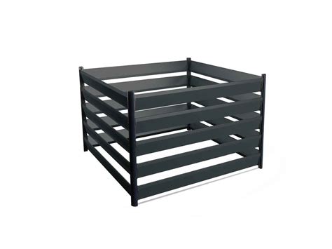 Komposter Aus Aluminium Anthrazit 150x150 Kostenloser Versand