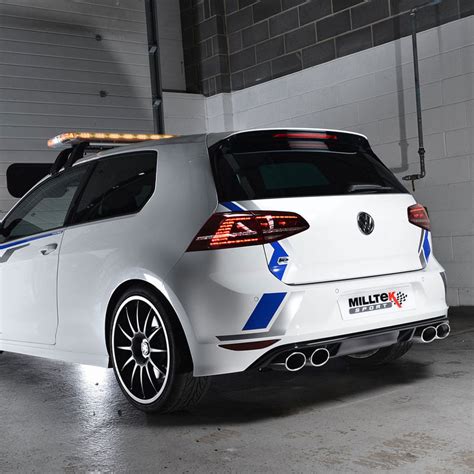Milltek Sport Volkswagen MK7 Golf R 2 0T Cat Back Exhaust System