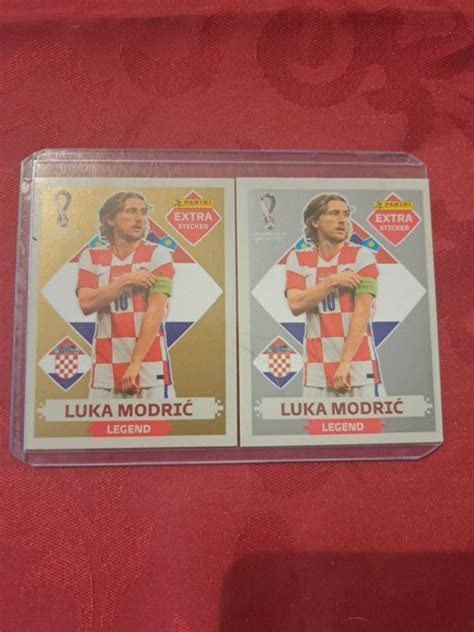 Panini WC Qatar 2022 Luka Modric Lot Of 2 Extra Catawiki