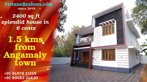 Luxury House For Sale In Angamaly Ernakulam Near Town 2400 Sq Ft In