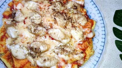 Resep Pizza Roti Tawar Pakai Teflon Youtube