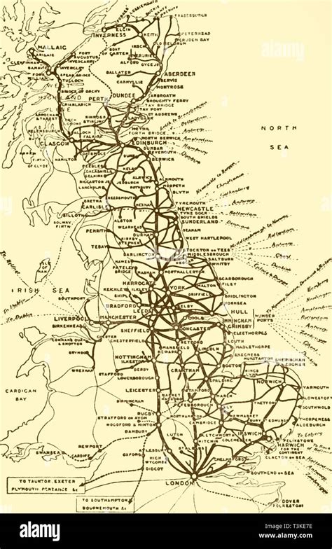 North East Railway Map