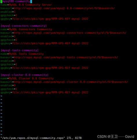 linux centos9 stream 安装mysql8 centos9stream yum 安装 mysql8 csdn博客