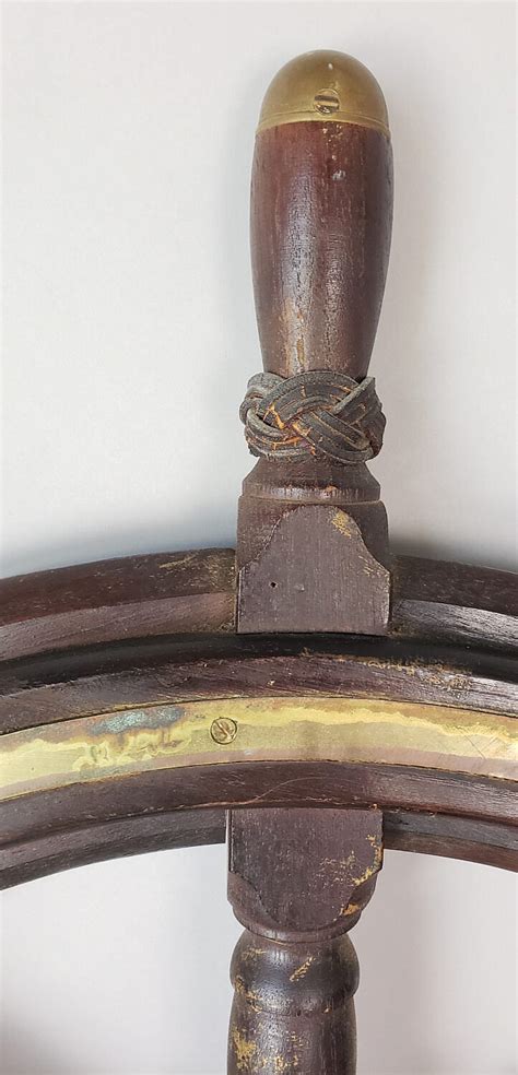 John Hastie Antique Ship Yacht S Wheel Antique John Hastie Eight