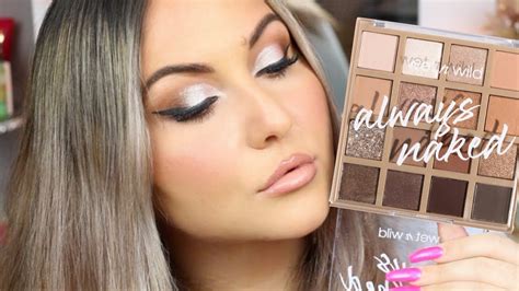 New Wet N Wild Always Naked Eyeshadow Palette Review Youtube