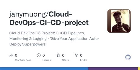 GitHub Janymuong Cloud DevOps CI CD Project Cloud DevOps C3 Project