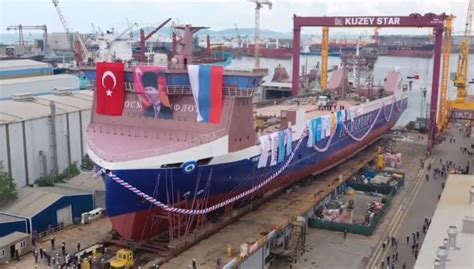 Turkey S Kuzey Star Launches Second Russian LNG Powered Vessel LNG Prime