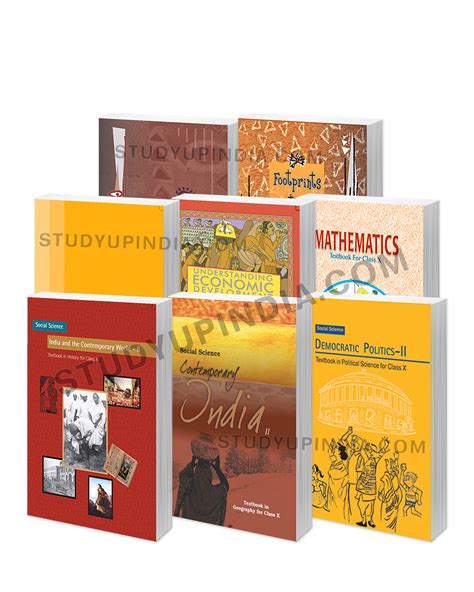 NCERT Class 10th Books Set English Medium Without Hindi