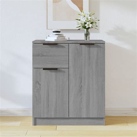Sideboard Grau Sonoma X X Cm Holzwerkstoff Weddig