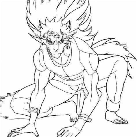 10 Desenhos De Kurama Yu Yu Hakusho Para Imprimir E Colorir