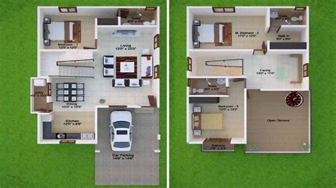 Inspirational 40 20X30 Duplex House Plans South Facing