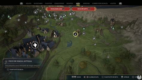 Hogwarts Legacy Todos Los Focos De Magia Antigua Y Localizaci N