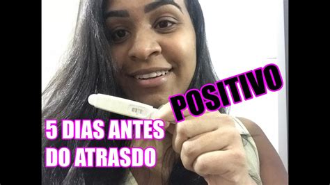Descobri A Gravidez Dias Antes Atraso Sintomas Youtube