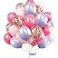 Amazon PartyWoo Burgundy Black Balloons Red And Black Balloons