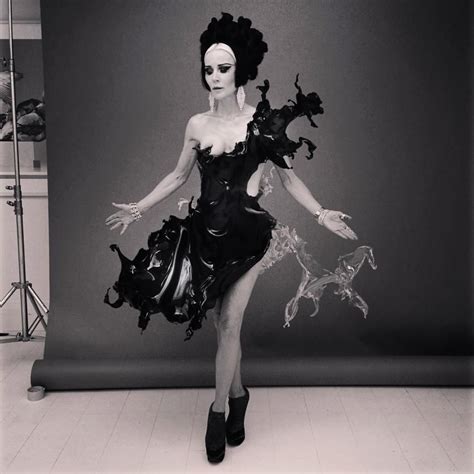 Nick Knight S Live Shoot With Daphne Guinness In Our LiveStudio As The