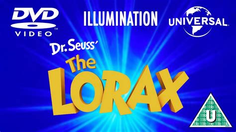 Opening To The Lorax UK DVD 2012 YouTube