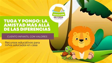 Tuga y Pongo La amistad más allá de las diferencias cuento infantil