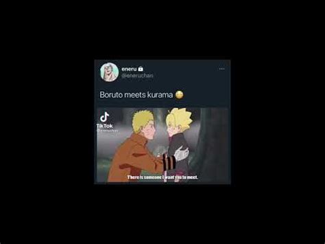 Boruto Meets Kurama Tiktok Youtube