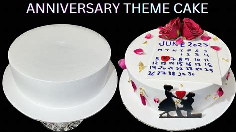 A Step By Step Guide To Making Anniversary Cake 1st Anniversary Cake