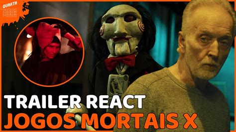 JIGSAW E AMANDA ESTÃO DE VOLTA NO PRIMEIRO TRAILER ALUCINANTE DE JOGOS