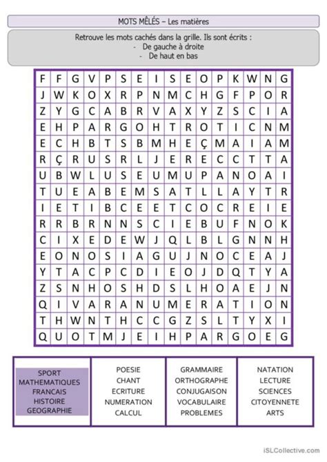 71 Scolaires Français FLE fiches pedagogiques pdf doc
