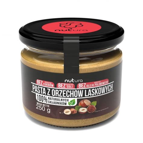 Masło z orzechów laskowych Pasta 100 orzechów laskowych