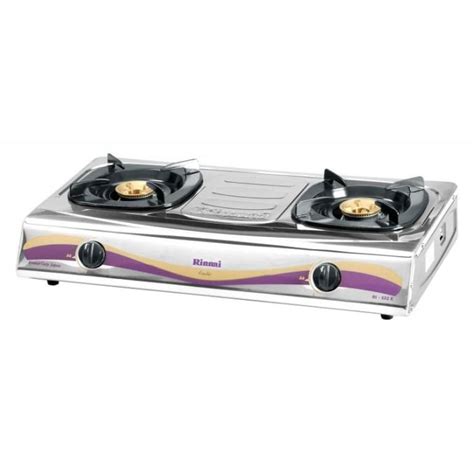 Jual Rinnai Kompor Gas 2 Tungku Stainless RI 522E RI 522E Kota