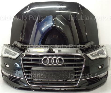 AUDI A3 8V5 SEDAN MASKA ZDERZAK PAS XENON KOMPLETNY PRZÓD A3 8V5 sedan