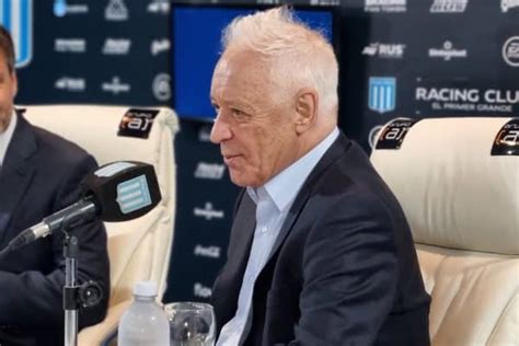 Racing la fuerte advertencia de Víctor Blanco sobre el mercado de pases