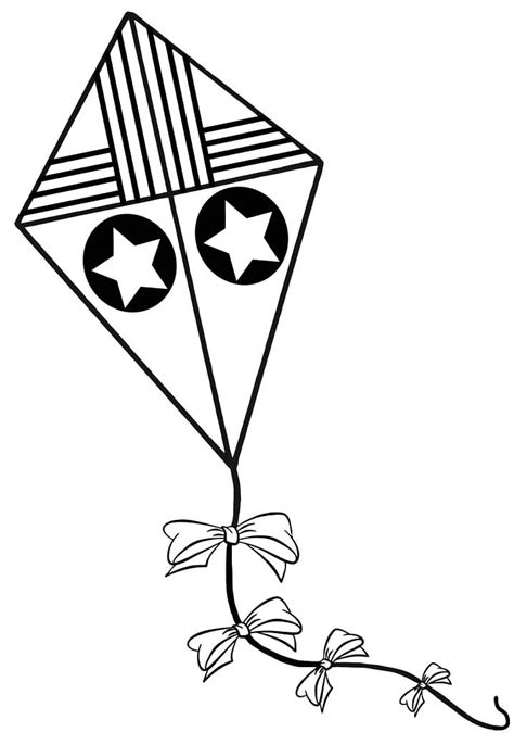 Coloriage Cerf Volant T L Charger Et Imprimer Gratuit
