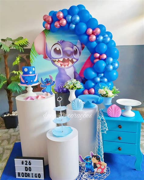 Ideas para fiesta de Stitch Guía para decorar cumpleaños