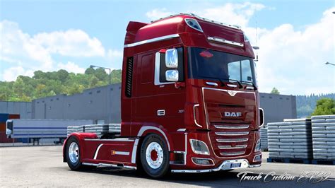 Daf XF 106 Tuning Inox Truck Custom ETS2 YouTube